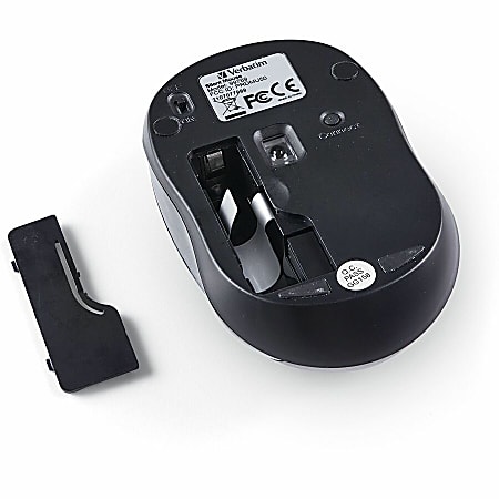 Verbatim Silent Wireless Compact Keyboard and Mouse Wireless RF 2.40 ...