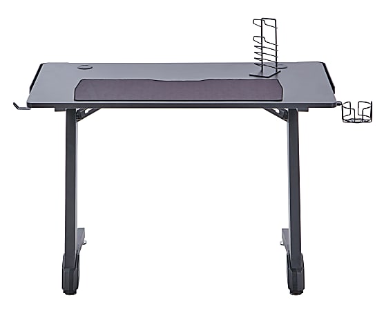 RS Gaming Venno 45 W Gaming Computer Desk Black - Office Depot