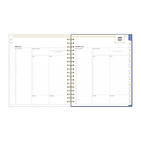 2025 2026 Day Designer DailyMonthly Academic Planner 8 x 10 Veranda ...