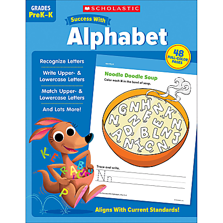 Scholastic Teacher Resources Grade Success Workbooks Pre K Set Of 3 ...