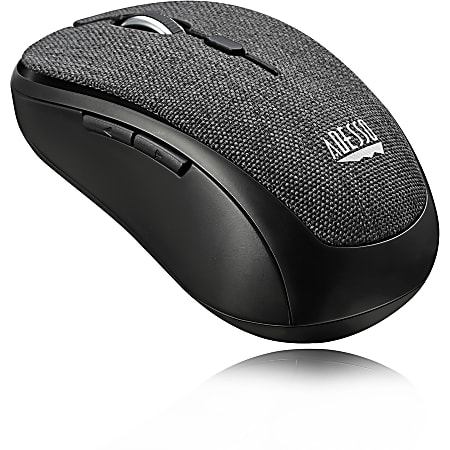 Adesso iMouse S80B Wireless Fabric Optical Mini Mouse Black Optical ...