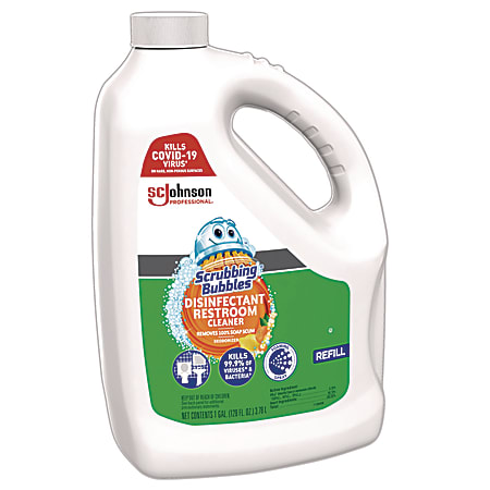 Scrubbing Bubbles Disinfectant Restroom Cleaner Citrus Scent 1 gal ...