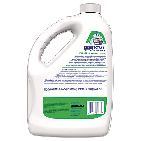 Scrubbing Bubbles Disinfectant Restroom Cleaner Citrus Scent 1 gal ...