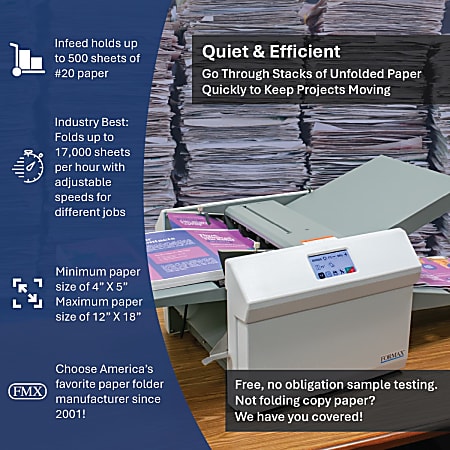 automatic desktop paper folder