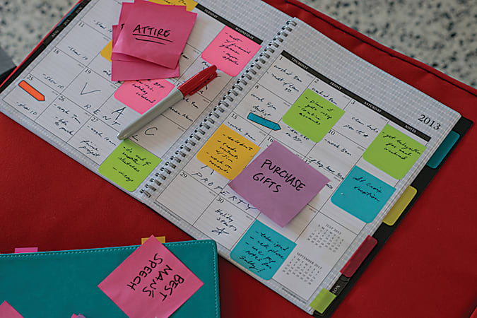 Post it Dispenser Pop up Notes 3 in. x 3 in. 6 Pads 100 SheetsPad ...