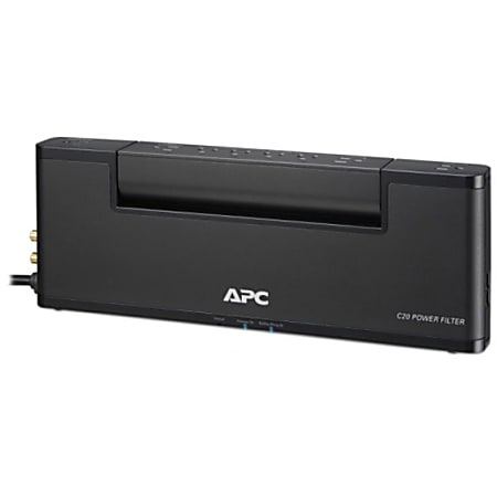 APC by Schneider Electric AV C Type 8 Outlet Power Filter 120V 120 V AC ...