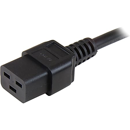 StarTech.com 3 ft Heavy Duty 14 AWG Computer Power Cord C14 to C19 For ...
