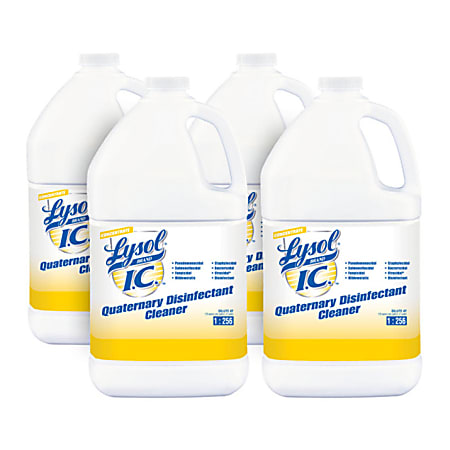 Lysol I.C. Quaternary Disinfectant Cleaner For Multipurpose Concentrate ...