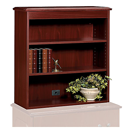 HON 94000 Series Bookcase Hutch Mahogany - Office Depot
