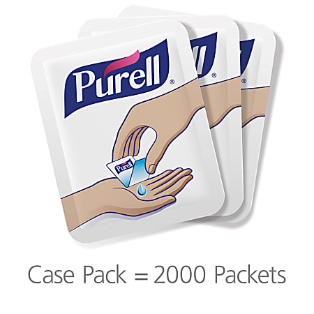 Purell Singles Advanced Hand Sanitizer Individual Single Use Packets 0. ...