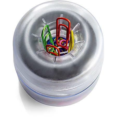 OIC Designer Magnetic Clip Dispenser - Office Depot
