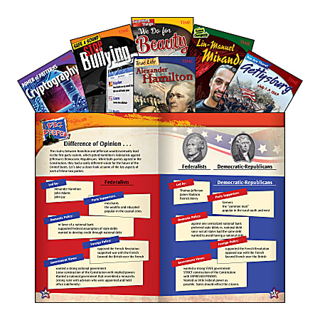 Teacher Created Materials TIME Informational Text Set Set 1 Grade 8 Set ...