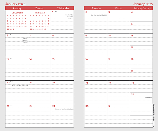 2024 2026 Graphique 29 Month Monthly Pocket Planner 4 x 6 Classic Charm ...