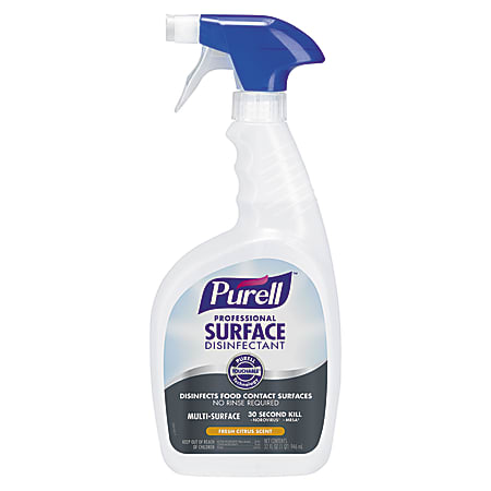 Purell Professional Surface Disinfectant Fresh Citrus Scent 32 Oz ...