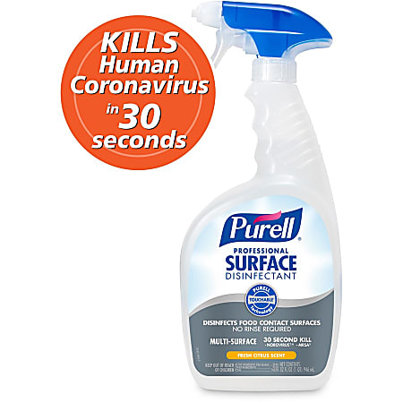 PURELL Professional Surface Disinfectant Spray Citrus Scent 32 fl oz ...