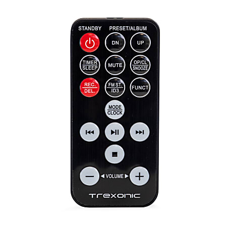 Trexonic Retro Wireless Bluetooth RecordCD Turntable Black - Office Depot