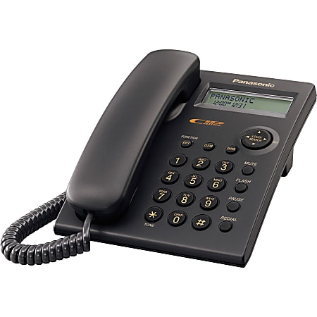 Panasonic KX TSC11B Integrated Telephone System in Black - Office Depot