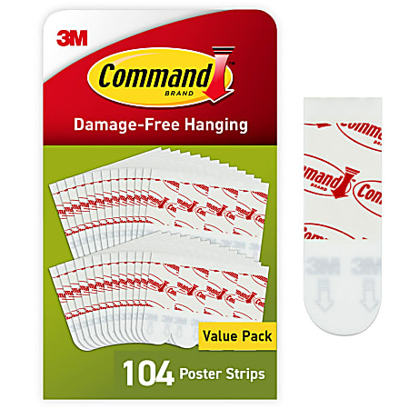 Command Poster Strips Value Pack 17024104NA - Office Depot
