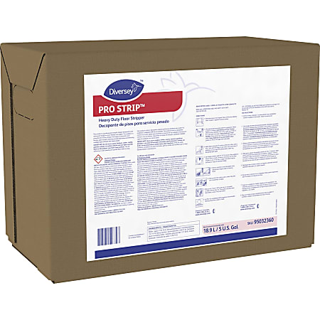 Diversey Pro Strip Heavy Duty Floor Stripper Cherry Almond Scent 5 ...