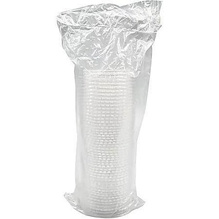 Genuine Joe 2 Oz Portion Cup Lids Transparent Case Of 2500 Lids ...