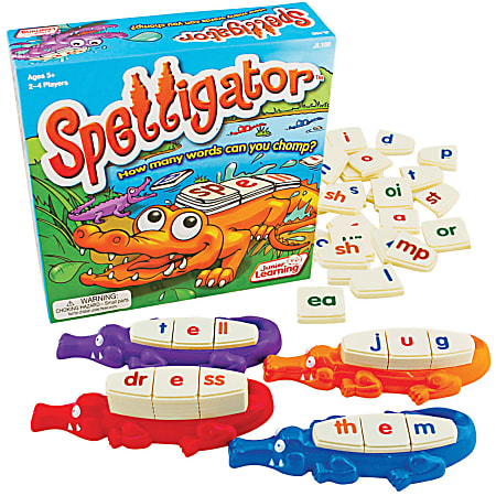 Junior Learning Spelligator Word Building Game - Office Depot