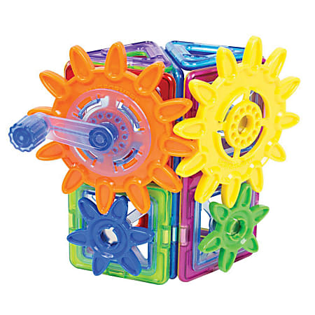 Magformers Magnets in Motion Gear Set 32 Piece Set - Office Depot