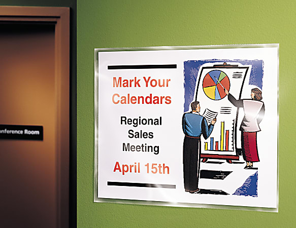 Avery Self Adhesive Wall And Door Communication Display Protectors 8 12 ...