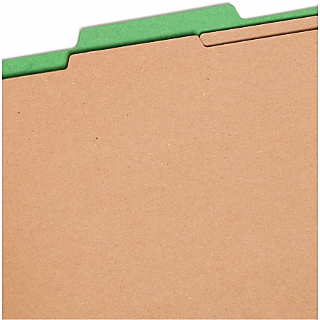 Smead Pressboard Colored Classification Folders 2 Capacity Green Box Of ...