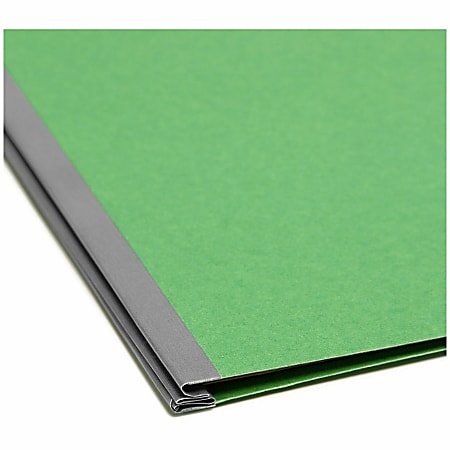 Smead Pressboard Colored Classification Folders 2 Capacity Green Box Of ...
