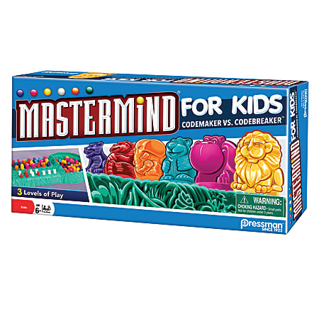 Pressman Mastermind for Kids Game - Office Depot