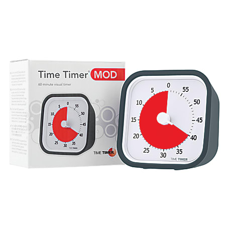 Time Timer MOD Charcoal Gray - Office Depot
