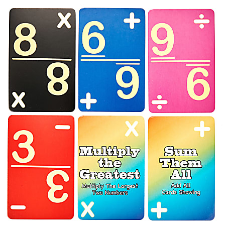 Continuum Games Number Crunch Card Game - Office Depot