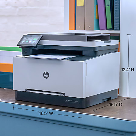 HP Color LaserJet Pro MFP 3301fdw Wireless Printer Print scan copy fax ...
