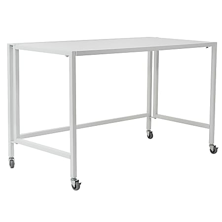 Eurostyle Christel 48 W Folding Writing Desk White - Office Depot
