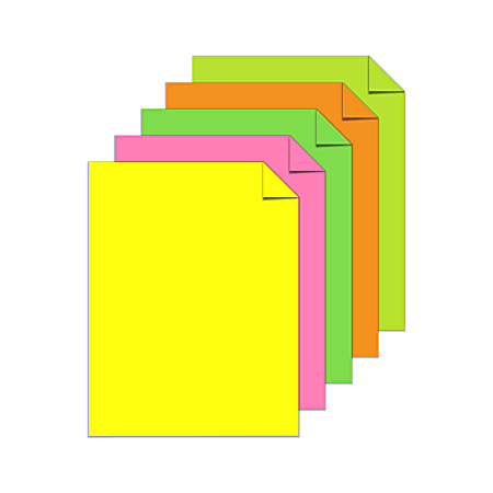 Astrobrights Color Multi Use Printer Copy Paper 1 Ream Neon Assortment ...