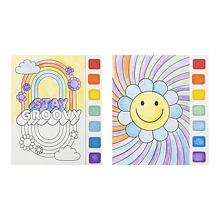 Vivid by Brea Reese Rainbow Watercolor Painting Pad Kit Kit Of 13 ...