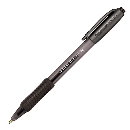 Paper Mate Comfortmate Grip Retractable Ballpoint Pens Medium Point 1.0 ...