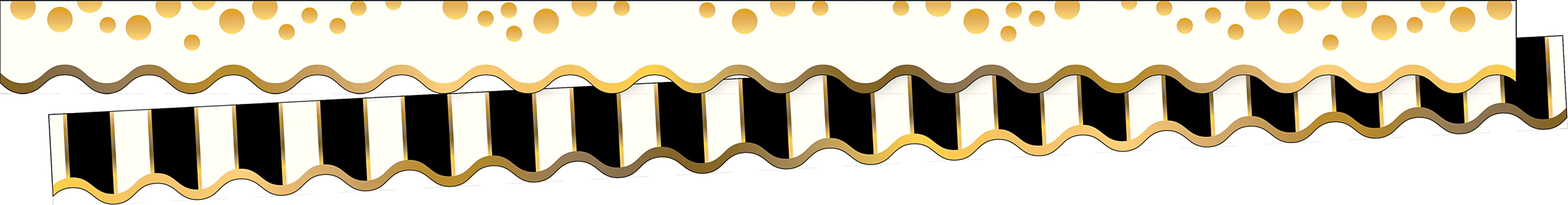 Barker Creek Double Sided Scalloped Edge Border Strips 2 14 x 36 ...