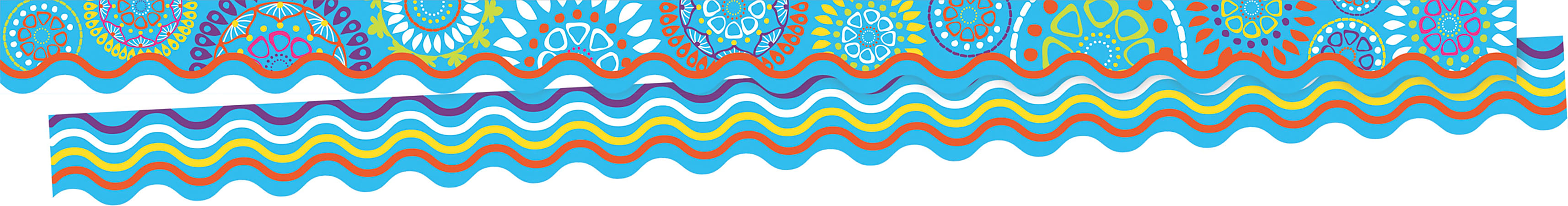 Barker Creek Double Sided Scalloped Edge Border Strips 2 14 x 36 ...