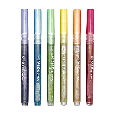 Vivid by Brea Reese Outline Markers Bullet Point Assorted Colors Pack ...