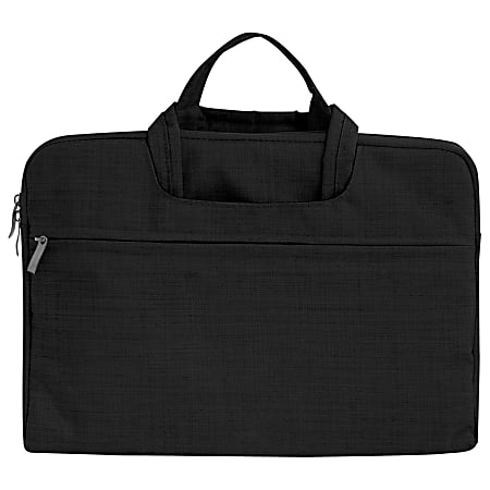 MGear iPad Mini Carry Bag 12 H x 14 W x 1 D Black - Office Depot