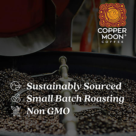 Copper Moon World Coffees Ground Coffee Decaffeinated Colombian 12 Oz ...