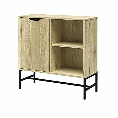 Ameriwood Home Modine 30 H Bookcase Natural - Office Depot