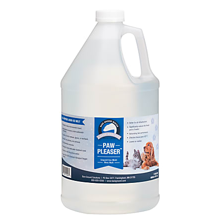 Bare Ground Paw Pleaser Liquid De Icer 1 Gallon - Office Depot