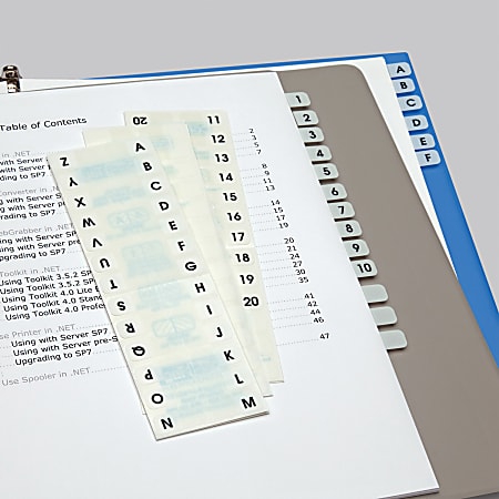 Redi Tag Permanent Index Tabs Blank White Pack Of 104 Tabs - Office Depot