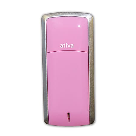 Ativa Flip Top USB Flash Drive With ReadyBoost 2nd Series 4GB Pink ...