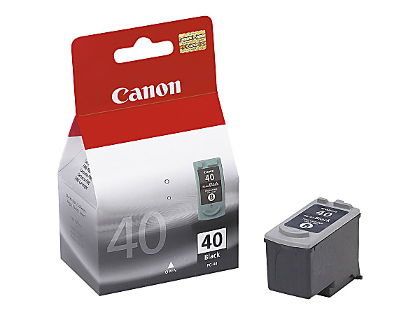 Canon PG 40 ChromaLife 100 Black Ink Cartridge 0615B002AA - Office Depot
