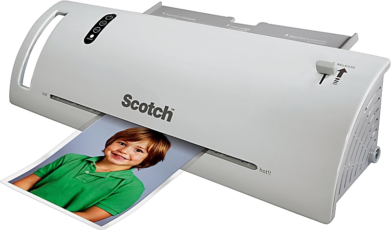 Scotch Front Back Thermal Laminating Pouches TP5903 20 Glossy 5.20 x 7. ...