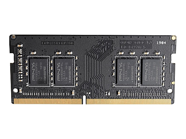 PNY 4GB DDR4 SDRAM SoDIMM 2666MHz Laptop Memory MN4GSD42666 - Office Depot