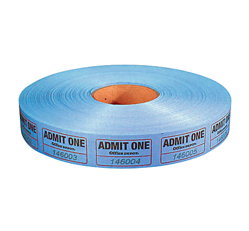 admit one ticket officeworks